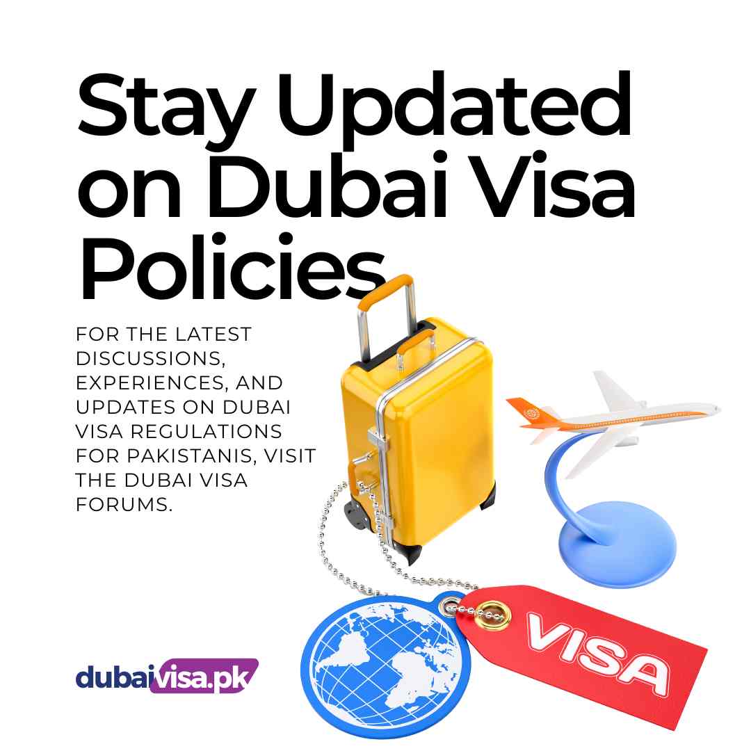 Dubai Visa Update For Pakistani Nationals